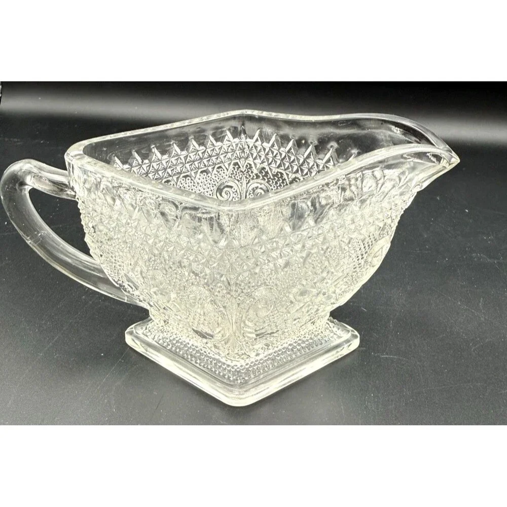 Indiana Glass | Dining | Vtg Indiana Glass Clear Tiara Sandwich Pattern ...